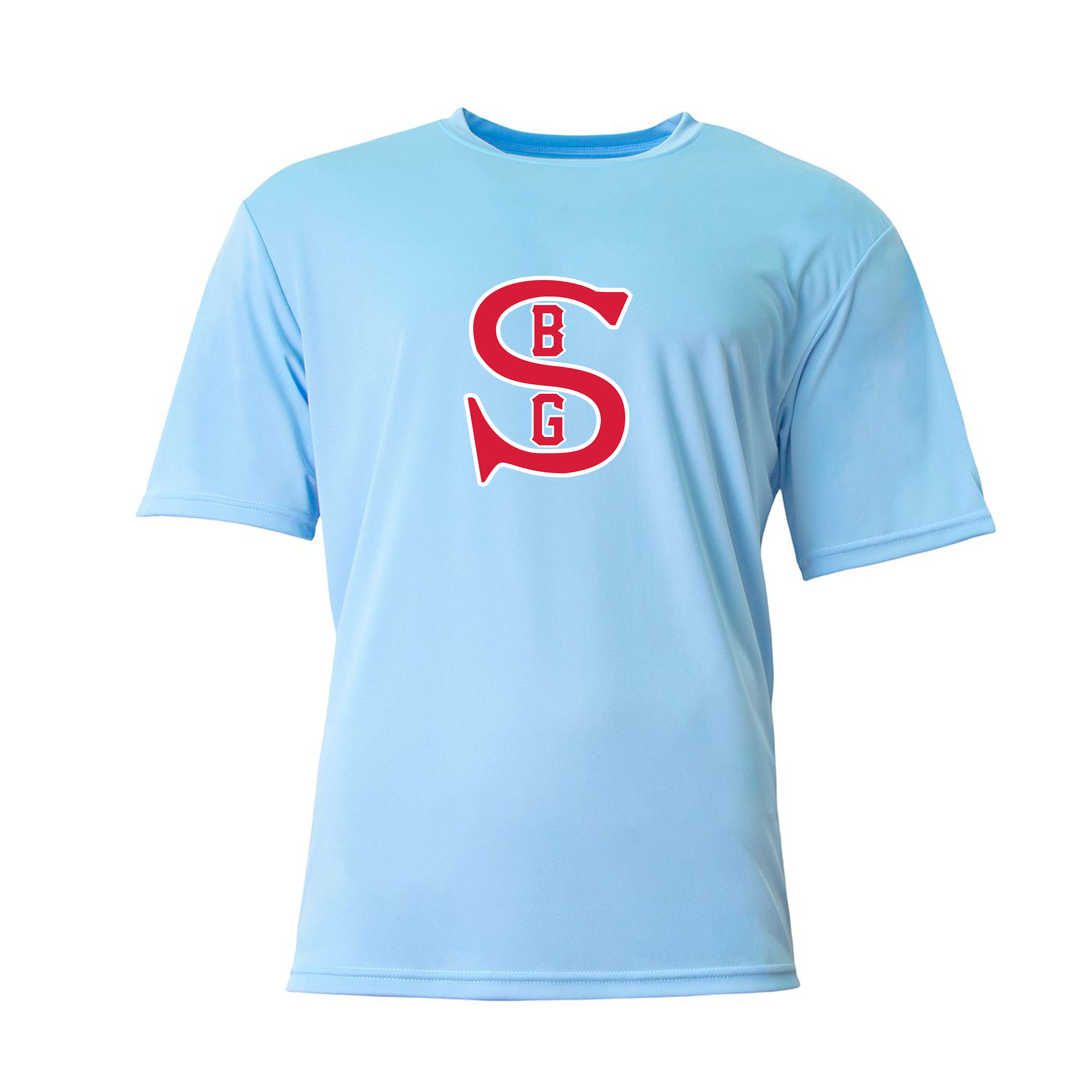 SBG Sox | Performance T-shirt with S Logo in Red – Bandwagon Team Shops